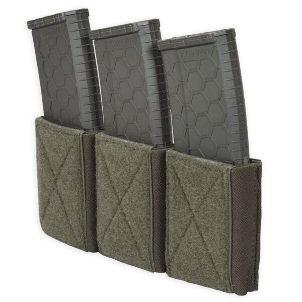Jumpable Triple 5.56 Mag Pouch Hook and Loop • Chase Tactical