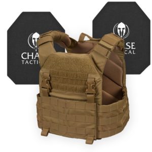 #1 Active Shooter Kit: LOPC Carrier+Plates • Chase Tactical