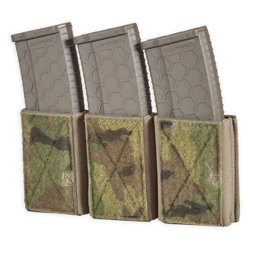 [NEW] Triple 5.56 Hook and Loop Mag Pouch • Chase Tactical