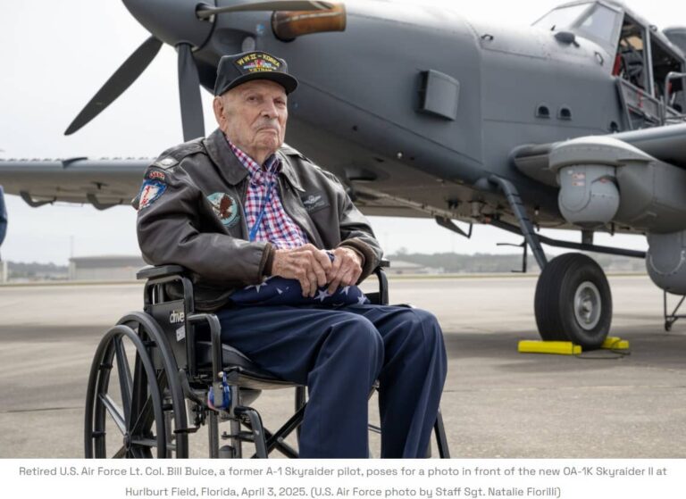 OA-1K Skyraider II Joins US Air Force's Fleet